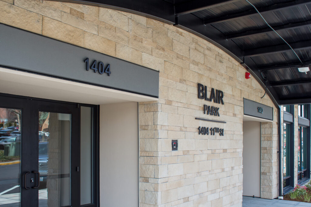 BLAIR PARK - NW Custom Signs